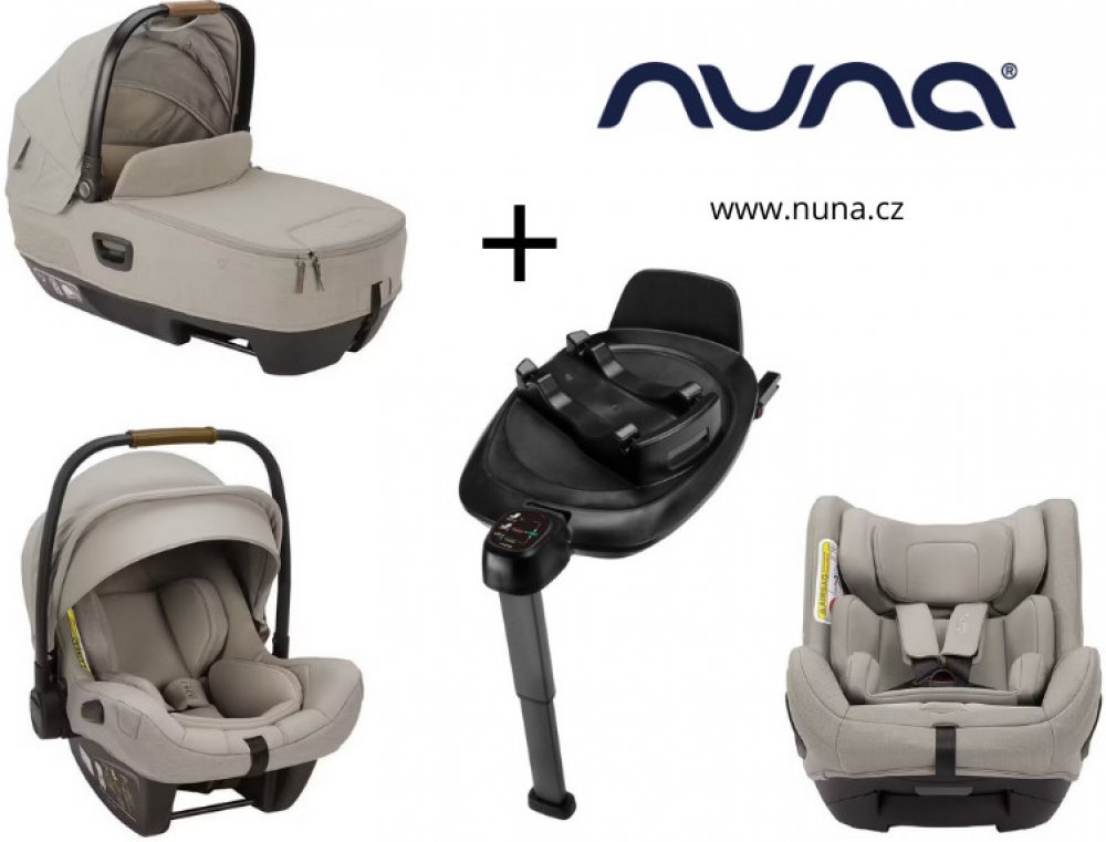 Nuna CARI NEXT + PIPA NEXT + TODL NEXT + BASE NEXT 2022 Hazelwood – Zboží Mobilmania