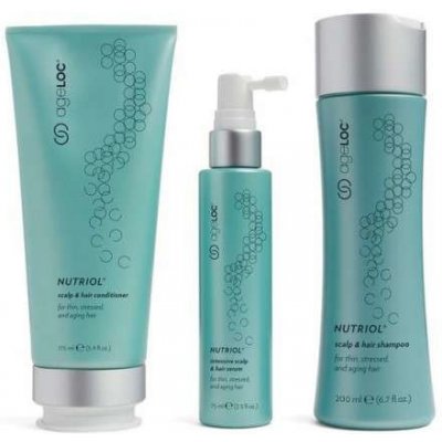 Nu Skin AgeLOC Nutriol Scalp & Hair Shampoo 200 ml & Hair Serum 75 ml ...