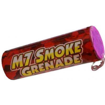 Zink-Feuerwerk Dýmovnice M7 Smoke Grenade červená 1 ks od 65 Kč ...