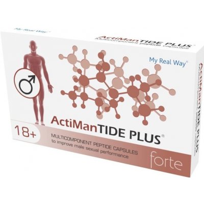 My Real Way ActiManTIDE PLUS forte 18+ 30 kapslí od 1 150 Kč - Heureka.cz