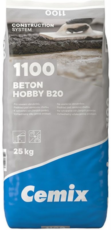 Cemix Beton Hobby 25 kg – HobbyKompas.cz