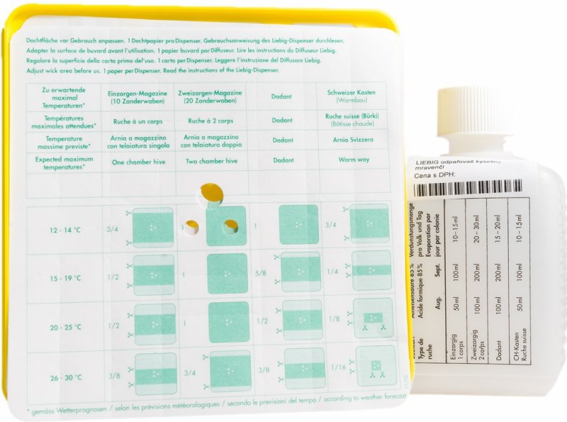 LIEBIG odpařovač kyseliny mravenčí od 225 Kč na Hledejceny.cz