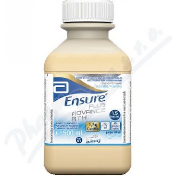 ENSURE PLUS ADVANCE RTH VANILKOVÁ PŘÍCHUŤ POR SOL 8X500ML od 1 393 Kč ...