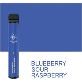 Elfbar 600 Disposable Pod Kit 550 mAh Blueberry Sour Raspberry 1 ks od ...