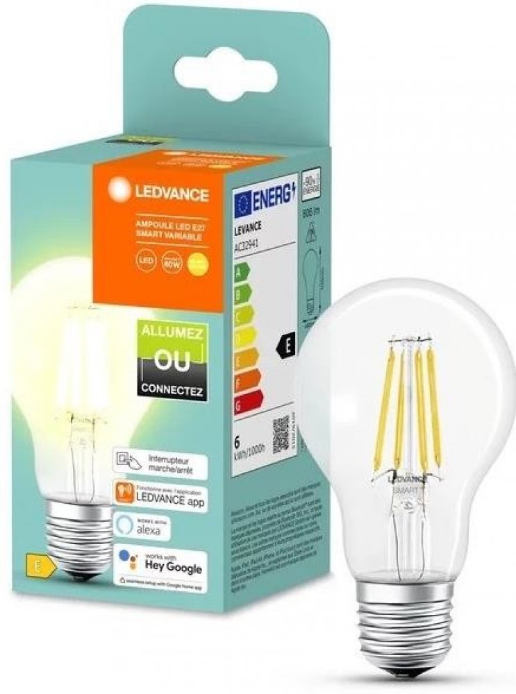 LEDVANCE LED Stmívatelná žárovka SMART+ A60 E27/6W/230V 2700K – Zboží ...