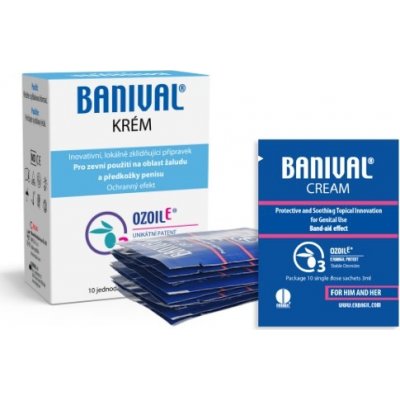Banival krém na balanitidy a balaniopostitidy 10 x 3 ml od 359 Kč ...