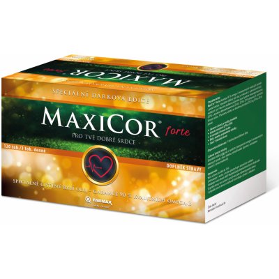 MaxiCor Forte 120 tobolek od 419 Kč - Heureka.cz