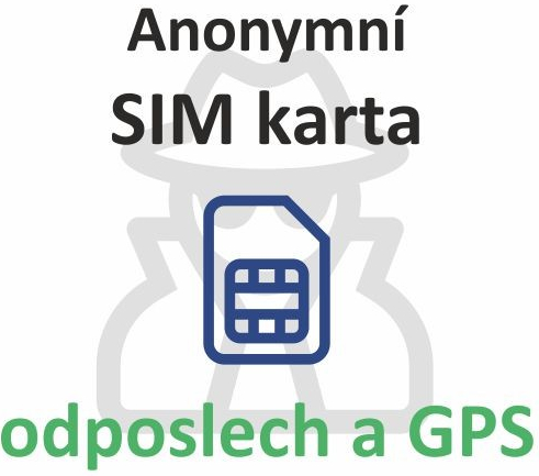 Anonymní předplacená SIM karta pro odposlech a GPS od 300 Kč - Heureka.cz