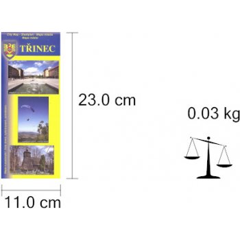 TŘINEC mapa města s popisnými čísly domů od 37 Kč - Heureka.cz