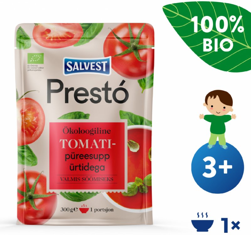 SALVEST Prestó BIO Rajská polévka s bylinkami 300 g – Zboží Mobilmania