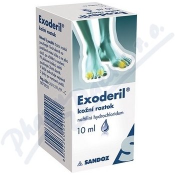 EXODERIL DRM 10MG/ML DRM SOL 1X10ML od 129 Kč - Heureka.cz