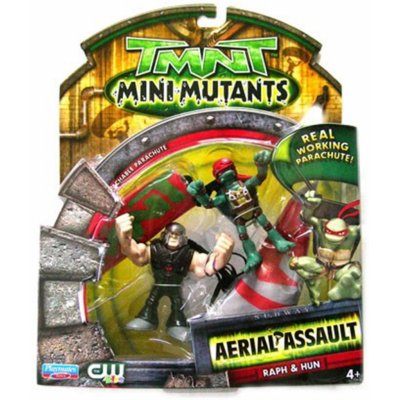 TMNT Mini Mutants sada s padákem a figurkou RAPH a HUN od 1 089 Kč ...