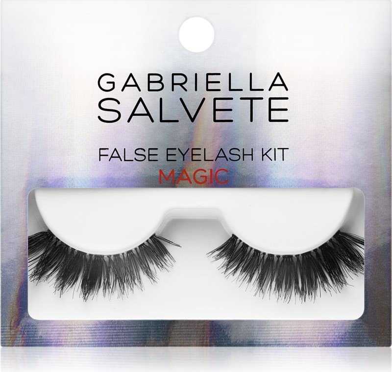 Gabriella Salvete False Eyelashes Magic sada umělé řasy 1 pár + lepidlo ...
