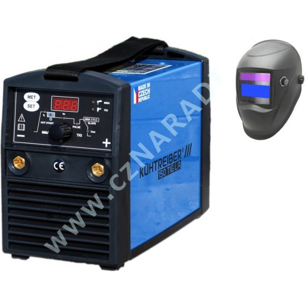 Kühtreiber KITin 150 TIG LA 50281 SET (invertor + samostmívací kukla ...