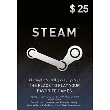 Steam Gift Card 25 $ od 12 629 Kč - Heureka.cz