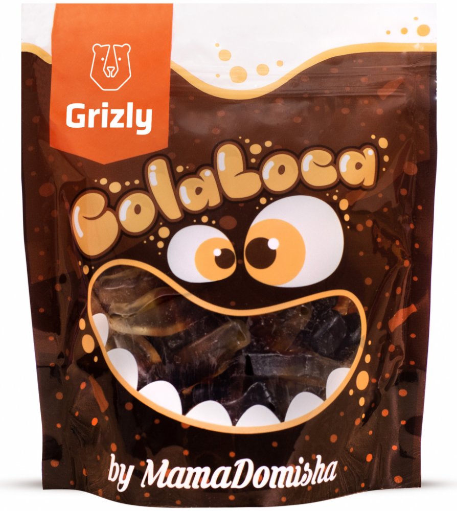 GRIZLY Želé bonbóny Cola Loca by @mamadomisha 200 g – Zboží Mobilmania