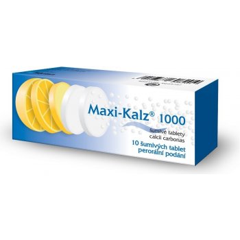 MAXI-KALZ POR 1000MG TBL EFF 10 od 75 Kč - Heureka.cz