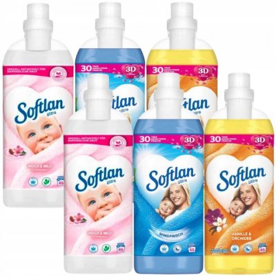 Softlan Ultra aviváž Mix vůní 6 x 1 l od 461 Kč - Heureka.cz