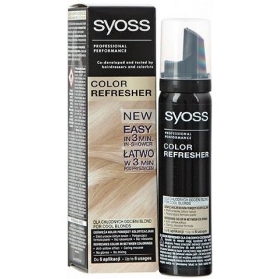 Syoss Color Refresher Pro ledové Blond odstíny 75 ml od 86 Kč - Heureka.cz