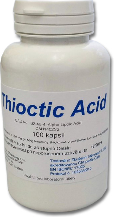 Zapper Thioctic Acid 100 kapslí od 650 Kč - Heureka.cz