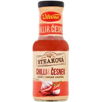 Vitana Steaková omáčka chilli a česnek 280 g od 75 Kč - Heureka.cz