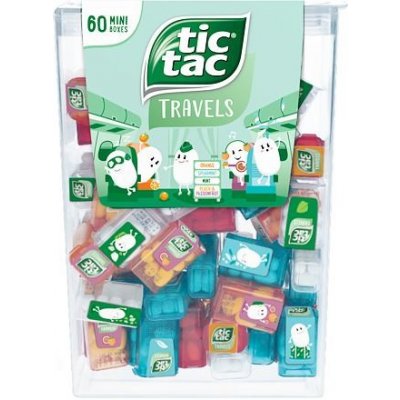 Tic Tac Mini Boxes Travels 228 g od 300 Kč - Heureka.cz