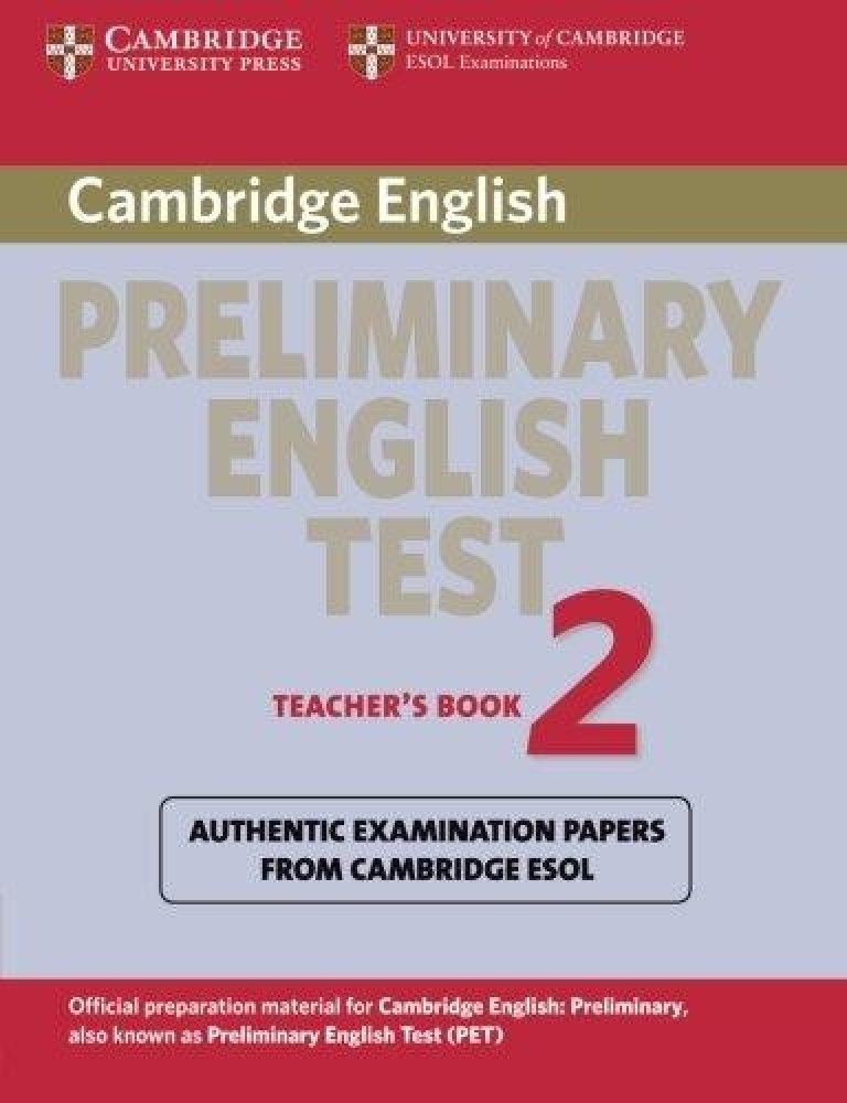 Cambridge Preliminary English Test 2 Teacher´s Book – Zboží Mobilmania