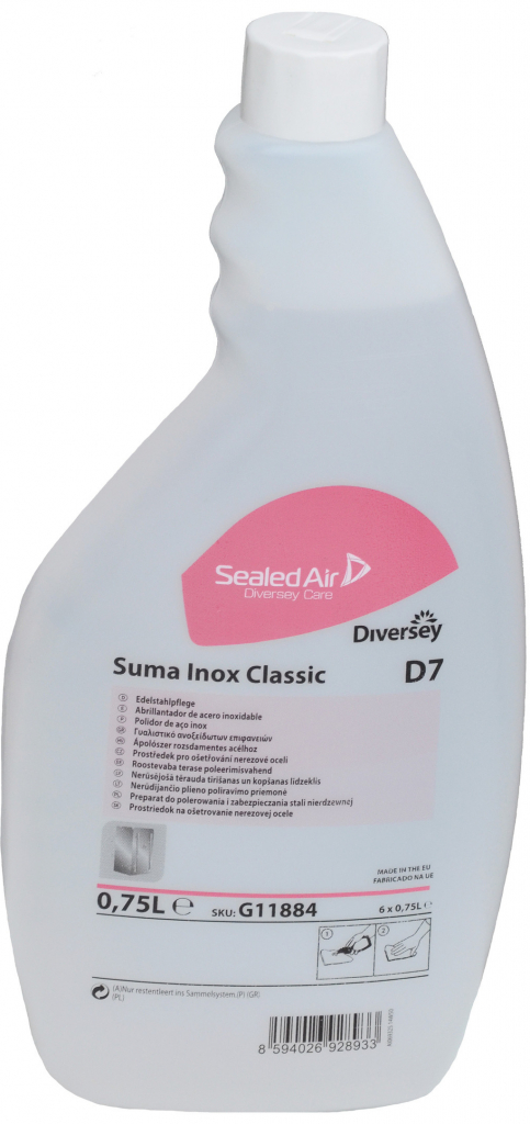 Suma Inox Classic D7 přípravek na nerez povrchy 750 ml od 197 Kč ...