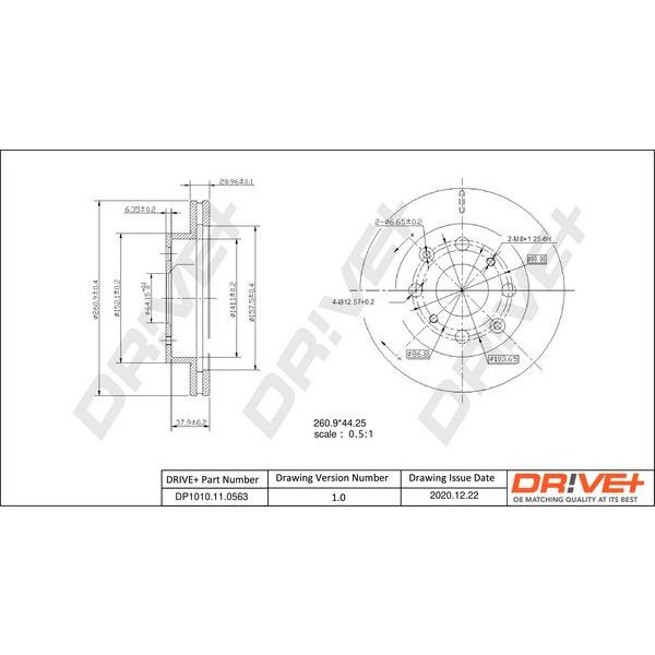 Brzdový kotouč DRIVE DP1010.11.0563 od 671 Kč - Heureka.cz