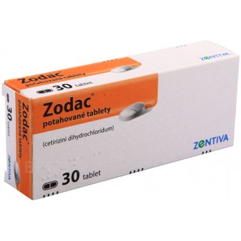 ZODAC POR 10MG TBL FLM 30 od 53 Kč - Heureka.cz