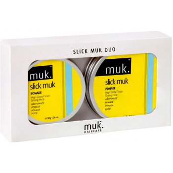 muk HairCare SLICK DUO Stylingová Pomáda na vlasy Slick Muk 50 g ...