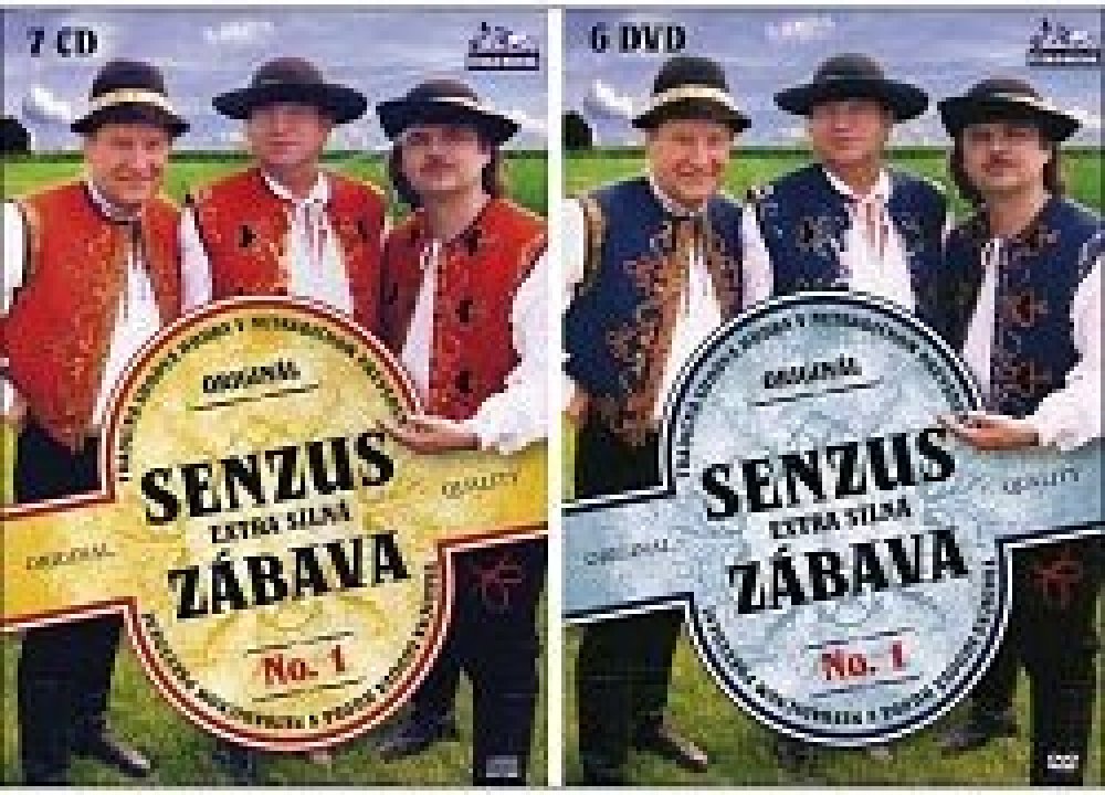 Senzus - Extra silná zábava CD/DVD – Zboží Mobilmania