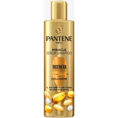 Pantene Pro-V x Moschino Miracle Serum Shampoo Rigenera e Protegge 250 ...