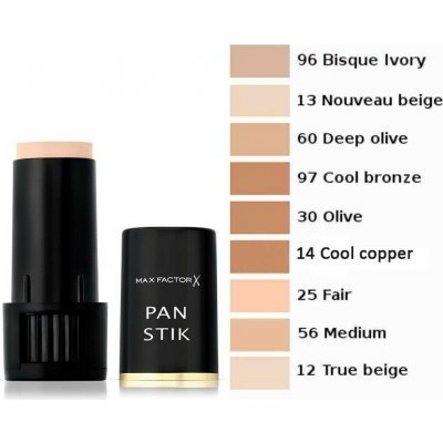 Max Factor Panstick make-up 96 Bisque Ivory 8 g od 114 Kč - Heureka.cz
