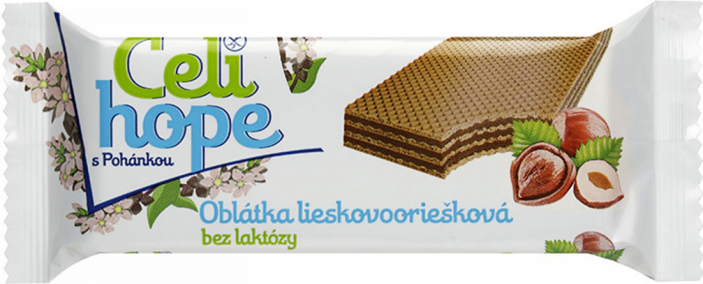 Celi Hope Oplatka oříškové DIA bez mléka 35 g od 13 Kč - Heureka.cz
