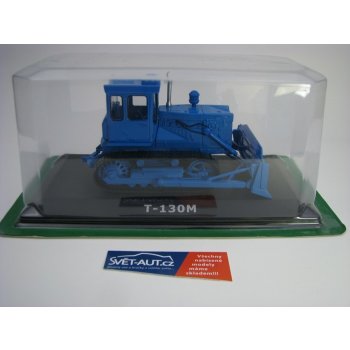 Atlas Atlas Model Edition Pásový traktor T-130M Buldozer modrý 1:43 od ...
