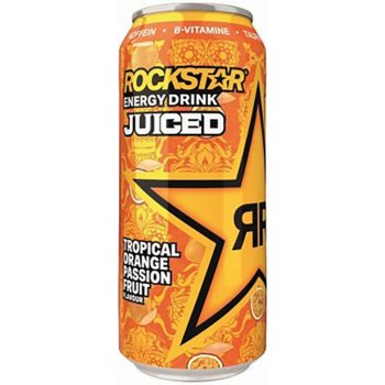 Rockstar Juiced Mango Orange Passion Fruit 500ml od 75 Kč - Heureka.cz