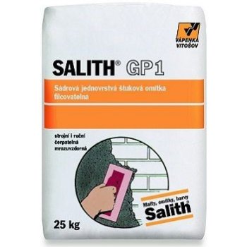SALITH GP1 sádrová omítka 25kg od 157 Kč - Heureka.cz