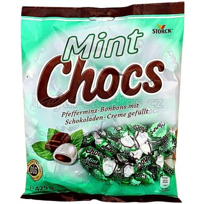 Storck Mint Chocs, čokoládové bonbony s mátou 425 g od 80 Kč - Heureka.cz