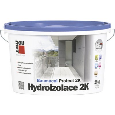 Hydroizolační stěrka Baumit Baumacol Protect 2K 20kg od 1 675 Kč - Heureka.cz