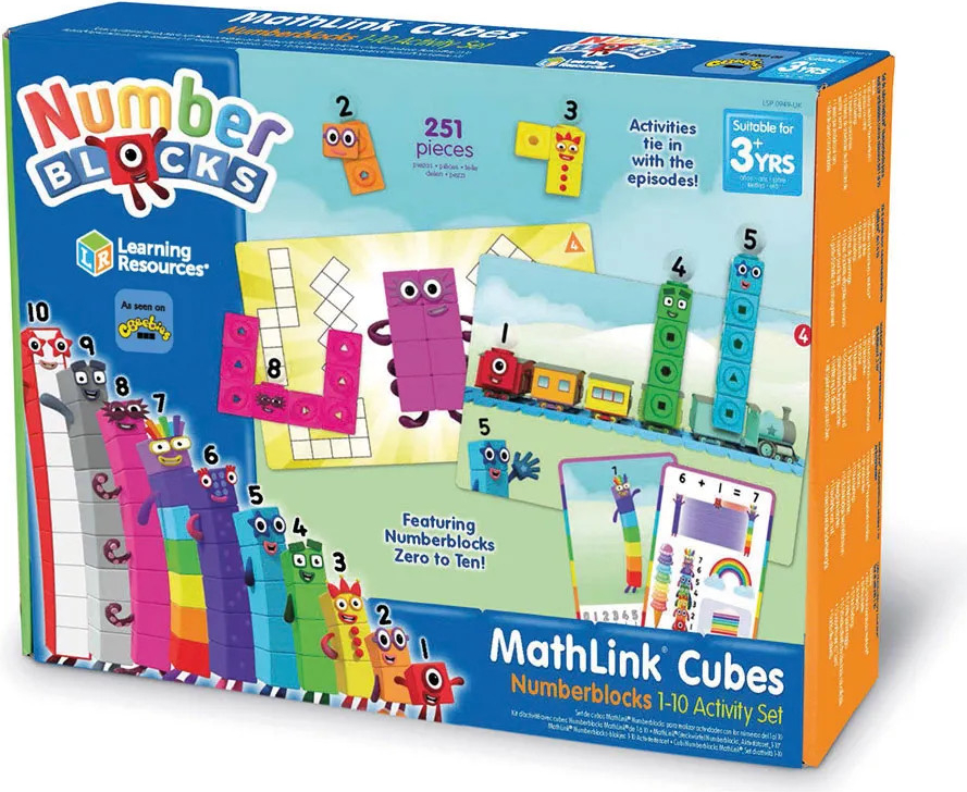 MathLink Cubes Numberblocks 1 10 Activity Set od 790 Kč - Heureka.cz