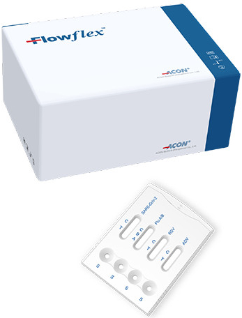 Acon Biotech Flowflex™ SARS-CoV-2 & Flu A/B & RSV & Adenovirus Antigen ...