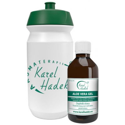 Karel Hadek Gel ALOE VERA pro vitalizaci organismu 500 ml S LÁHVÍ od ...