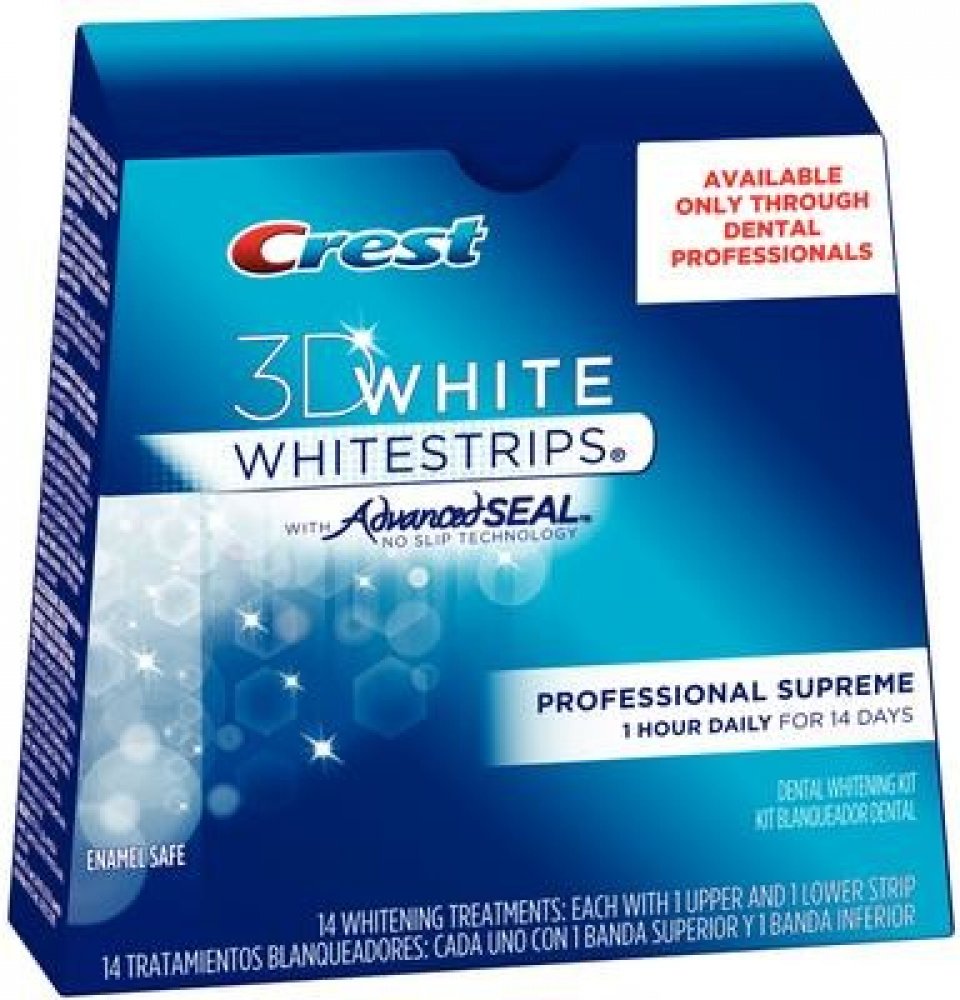 Procter & Gamble bělící pásky Crest 3D White Professional Supreme 28 ks ...