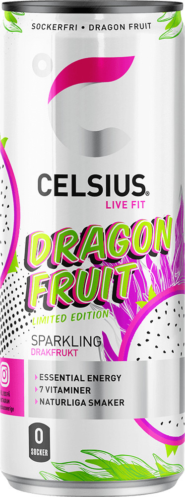 Celsius Dragon fruit 355ml od 49 Kč - Heureka.cz