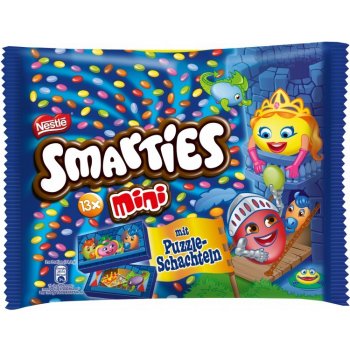 Nestle Smarties mini lentilky 13ks 187 g od 110 Kč - Heureka.cz