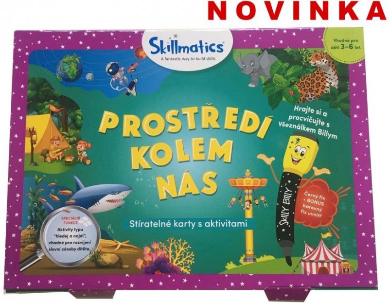 Všeználkovy dovednostní karty Prostředí kolem nás – Zboží Mobilmania