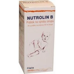 Nutrolin B sirup 60 ml od 65 Kč - Heureka.cz