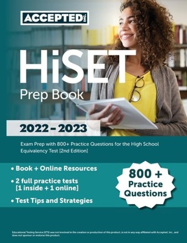 HiSET Prep Book 2022-2023: Exam Prep with 800+ Practice Questions for ...