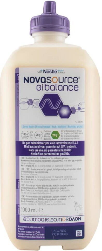 NOVASOURCE GI BALANCE POR SOL 1X1000ML od 189 Kč - Heureka.cz